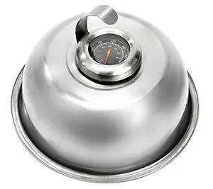 YUKON GLORY Cheese Melting Dome With Built-in T Ermometer - One-color