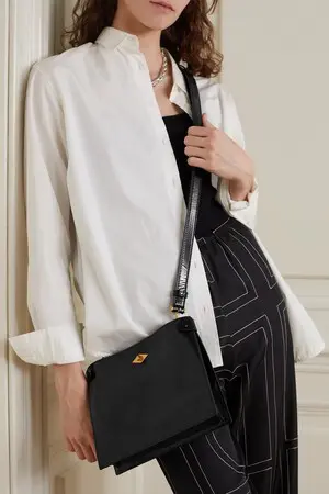 METIER Stowaway Shoulder Bag - Black