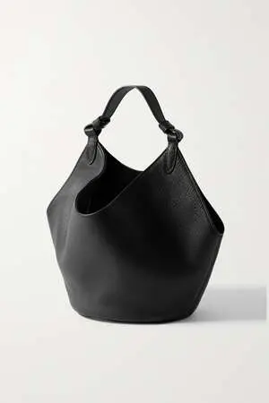 Khaite Lotus Mini Leather Tote