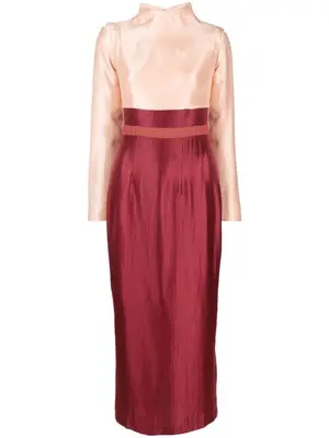 BARUNI Sahda Detachable-sleeve Maxi Dress