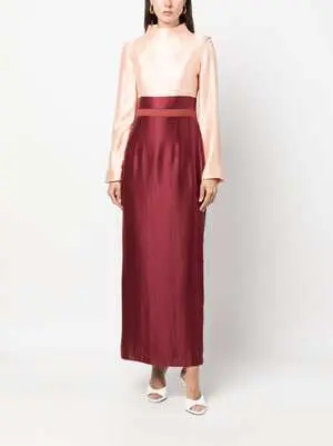 BARUNI Sahda Detachable-sleeve Maxi Dress