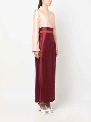 BARUNI Sahda Detachable-sleeve Maxi Dress