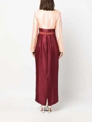 BARUNI Sahda Detachable-sleeve Maxi Dress