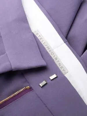 Stella McCartney Tailored Wool Trousers - Purple