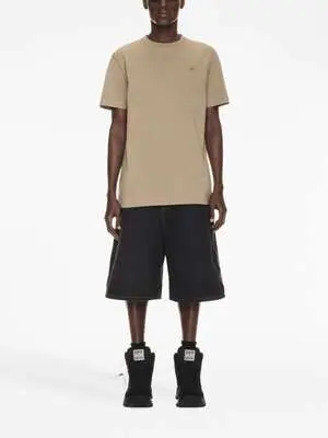 Off-White Logo-embroidered Short-sleeve T-shirt