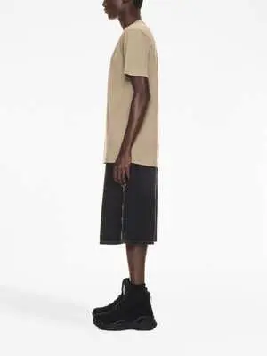 Off-White Logo-embroidered Short-sleeve T-shirt