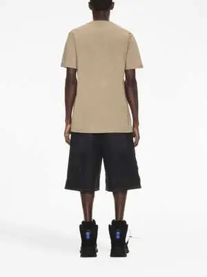 Off-White Logo-embroidered Short-sleeve T-shirt