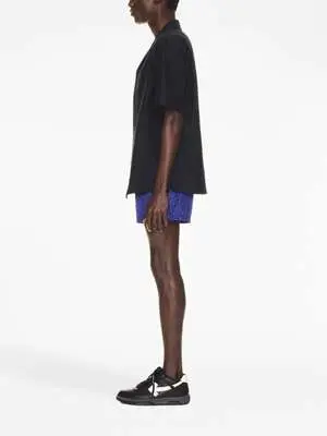 Off-White Logo-print Swim Shorts