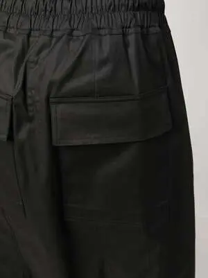 Rick Owens Drawstring Drop-crotch Shorts - Black