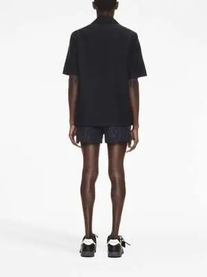 Off-White Logo-print Swim Shorts