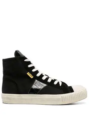 Rhude Bel Airs High-top Sneakers - Black