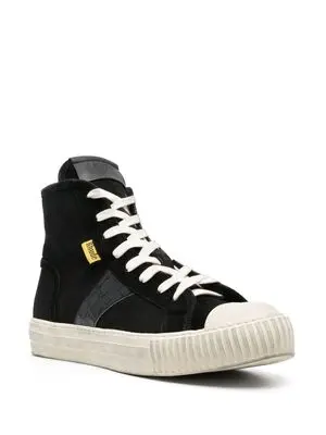 Rhude Bel Airs High-top Sneakers - Black