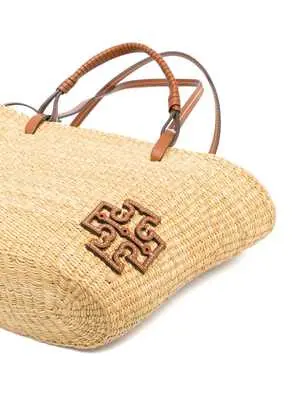 Tory Burch Small Ella Raffia Tote Bag