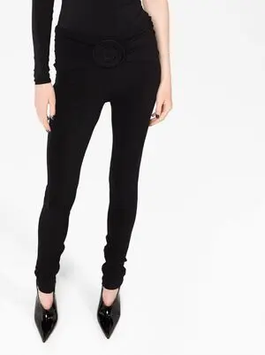 Magda Butrym Floral-detail Leggings
