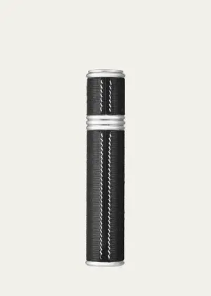 CREED Empty . Leather Atomizer, Silver/black