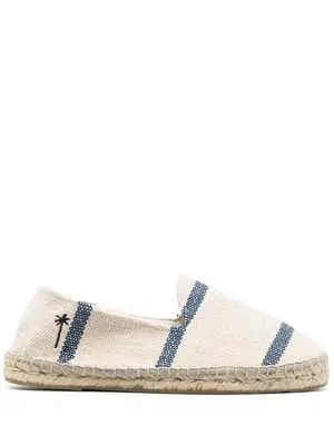 Manebí Striped Woven Espadrilles
