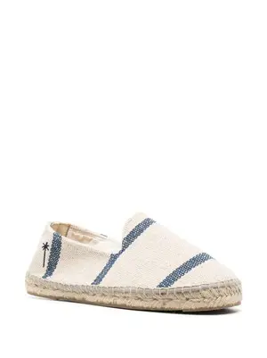 Manebí Striped Woven Espadrilles