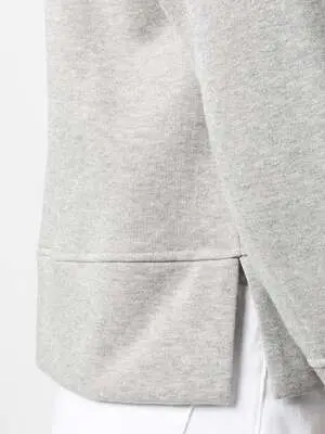 Peserico Crew-neck Sweatshirt With Side Slits