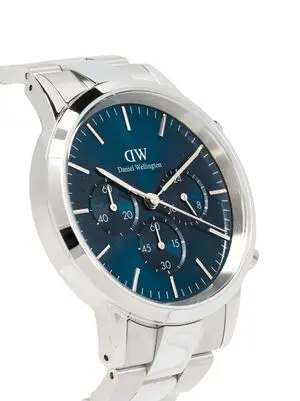 DANIEL WELLINGTON Iconic Link Chronograph 42mm - Blue