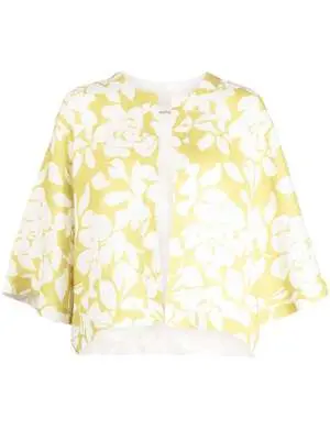 BAMBAH Lilly Floral-print Bolero - Green