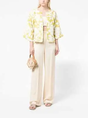 BAMBAH Lilly Floral-print Bolero - Green