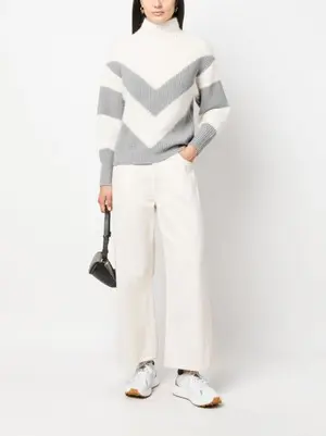 Peserico Two-tone Jumper