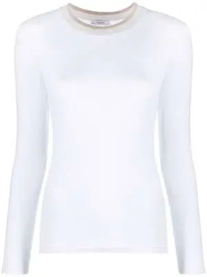 Peserico Round-neck Long-sleeve Jumper