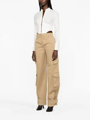 Valentino Garavani High-waisted Cargo Trousers