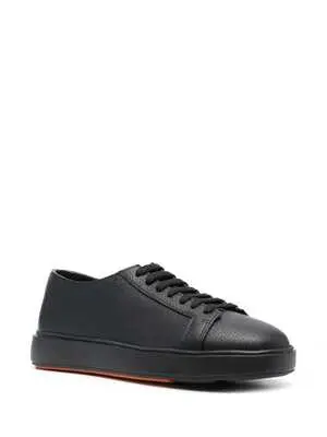 Santoni Leather Low-top Sneakers