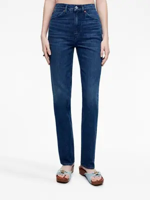 RE/DONE 70's High-waist Straight-leg Jeans