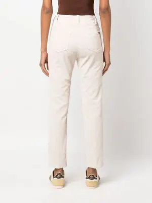 Peserico Corduroy Slim-cut Cotton Trousers