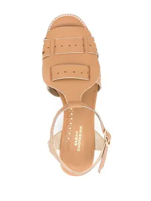 STUDIO CHOFAKIAN Bastien 50mm Leather Sandals