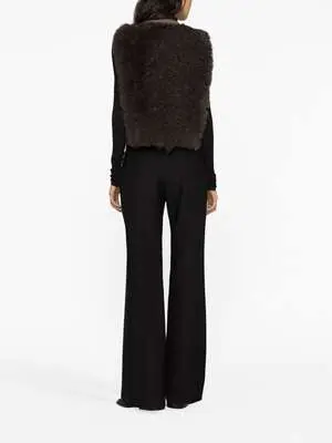 Fabiana Filippi Shearling Gilet - Grey