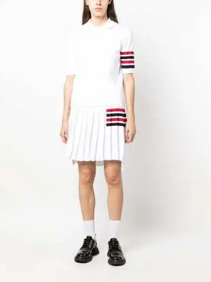 Thom Browne 4-bar Pleated Skirt