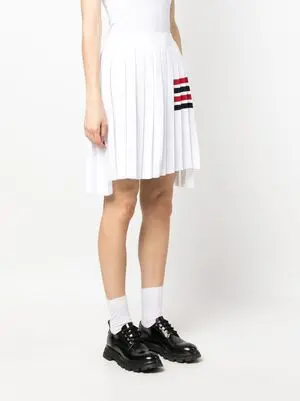 Thom Browne 4-bar Pleated Skirt