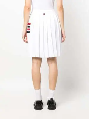 Thom Browne 4-bar Pleated Skirt