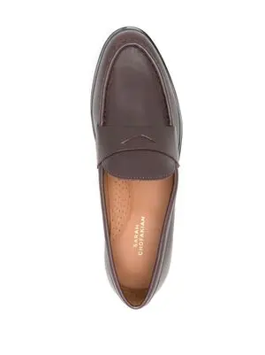 STUDIO CHOFAKIAN Ignes Leather Loafers