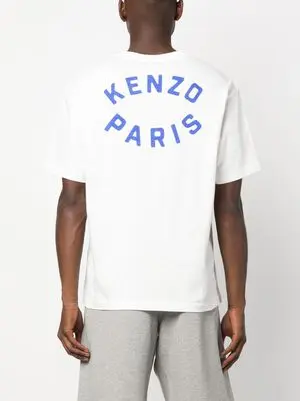 Kenzo Logo-print Cotton T-shirt - White