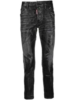 Dsquared2 Mid-rise Ripped Skinny Jeans