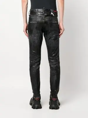 Dsquared2 Mid-rise Ripped Skinny Jeans