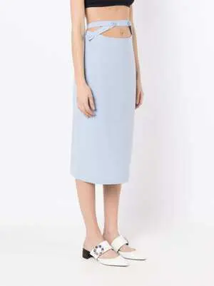 GLORIA COELHO Cut-out Pencil Skirt