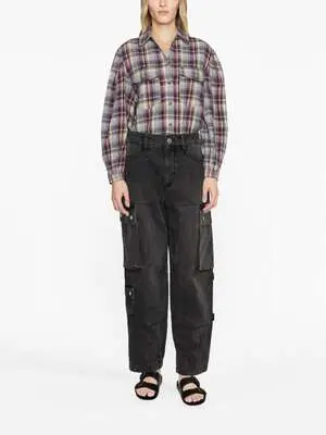 MARANT ETOILE Lidzy Plaid Shirt
