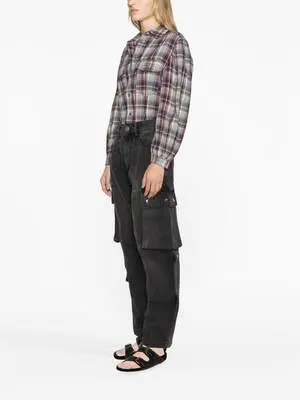 MARANT ETOILE Lidzy Plaid Shirt