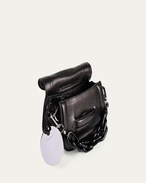 Pierre Hardy Alpha Micro Leather Shoulder Bag