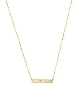 JENNIFER MEYER Yellow Mama Diamond Necklace - Gold