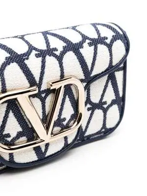 Valentino Garavani Small Locò Monogram Shoulder Bag