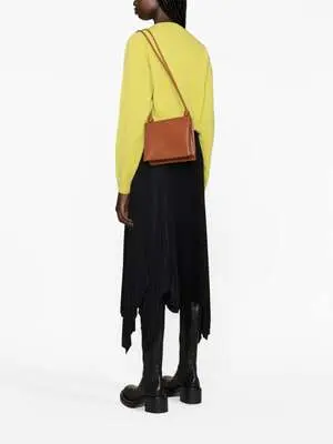 JIL SANDER Logo-embossed Shoulder Bag