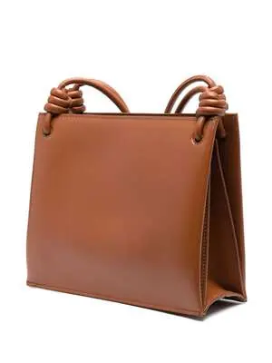 JIL SANDER Logo-embossed Shoulder Bag