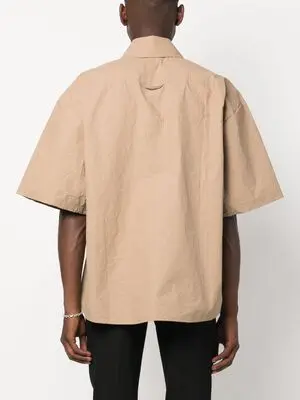 WALTER VAN BEIRENDONCK Star Logo-print Oversize Shirt