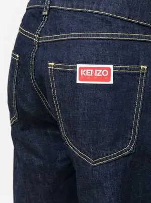 Kenzo Straight-leg Jeans - Blue